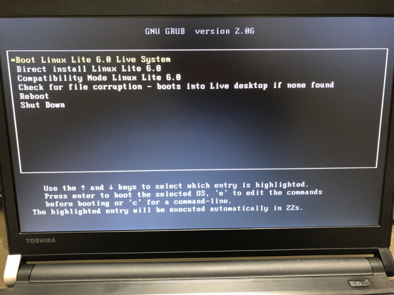 Linux | Linux Liteのインストール方法 | shelokuma tech blog