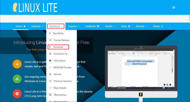Linux | Linux Liteのインストール方法 | shelokuma tech blog
