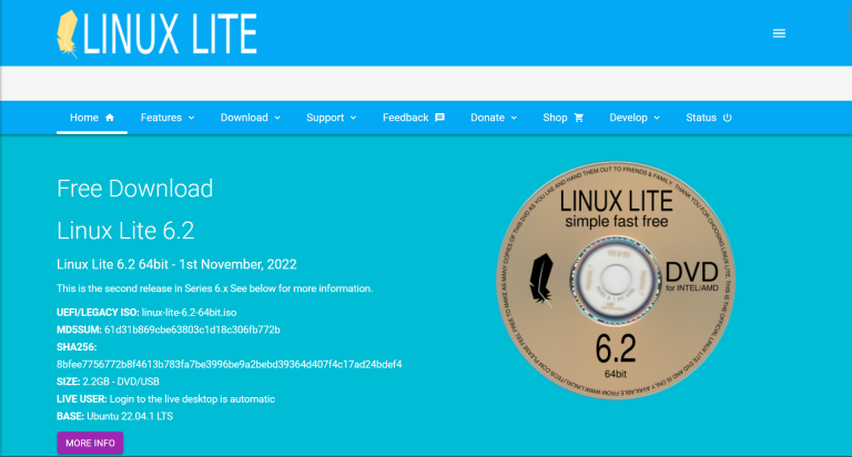 Linux | Linux Liteのインストール方法 | shelokuma tech blog