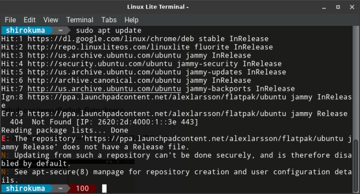 Linux | Linux LiteにおけるFlatpakを利用したFireFoxのインストール方法 | shelokuma tech blog