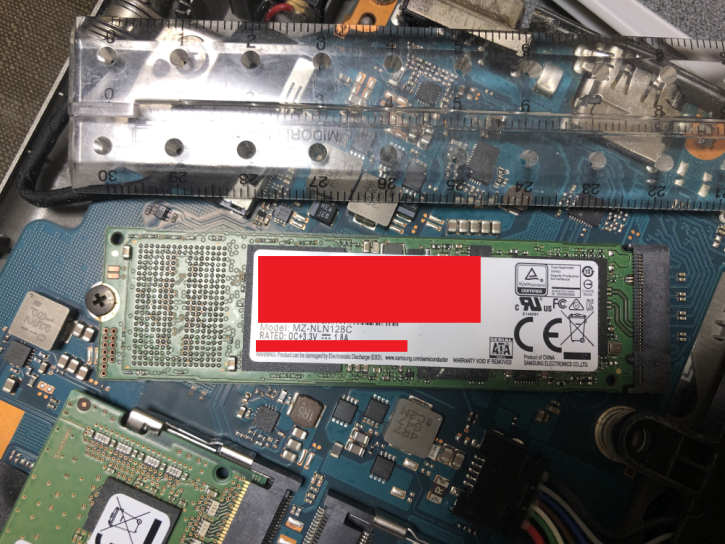 PC | dynabook RZ63/MSでのSSDの交換方法 | shelokuma tech blog