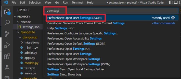Python | 問題解決 “import ‘django.db’ could not be resolved from source” | shelokuma tech blog